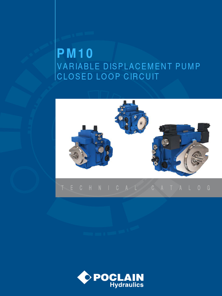 Poclaim PM10 | PDF | Pump | Mechanical Engineering