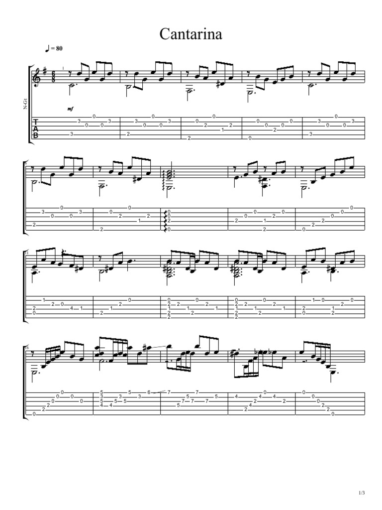 Cantarina Cueca | PDF