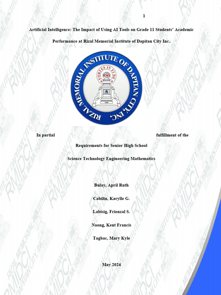 Research-Paper Grade-12 Stem Group C-1-1 | Download Free PDF ...