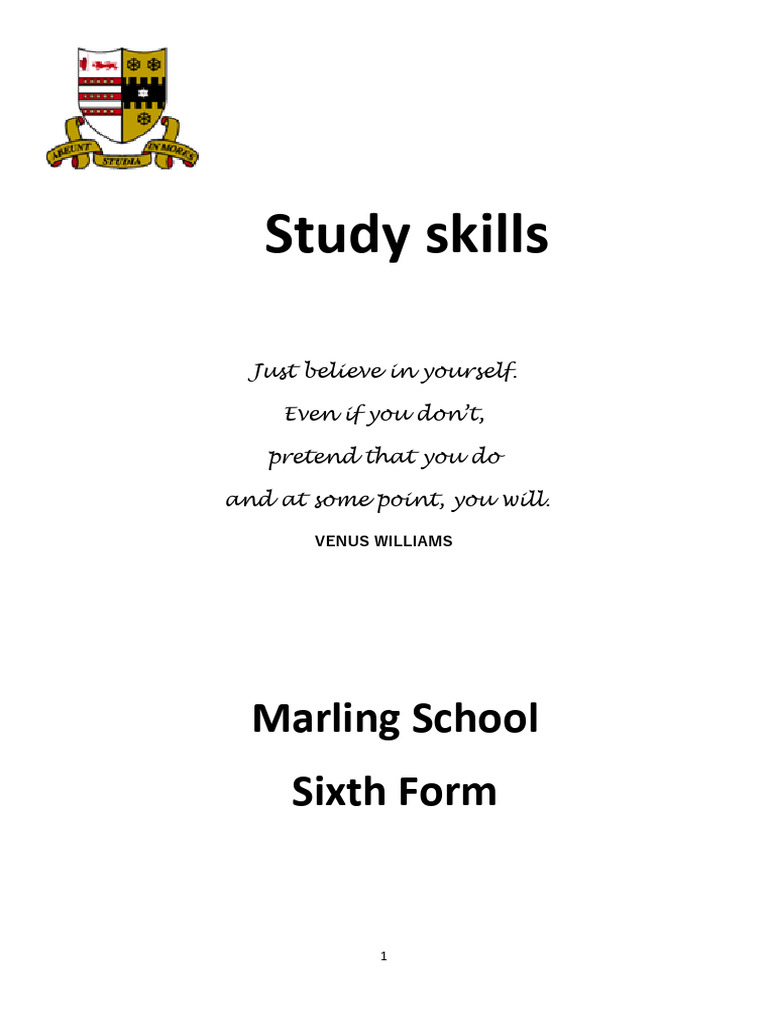 STUDY+SKILLS+HANDBOOK | PDF | Cognition | Psychology