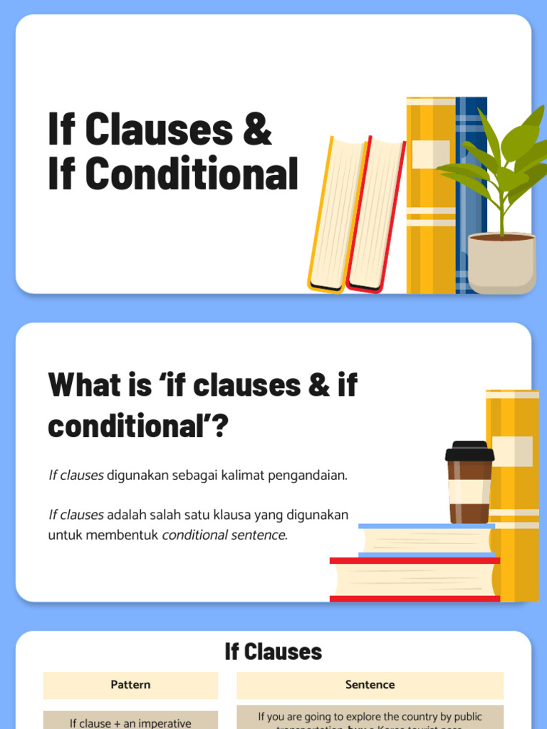 If Clause & If Conditional | PDF | Syntax | Language Mechanics