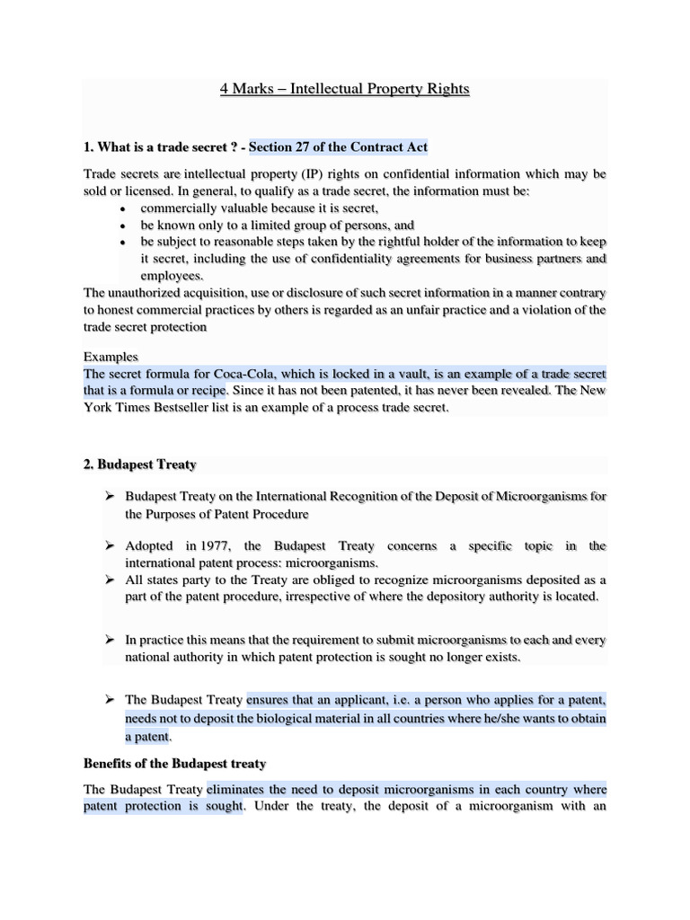 4 Marks - IPR | Download Free PDF | Trademark | Franchising