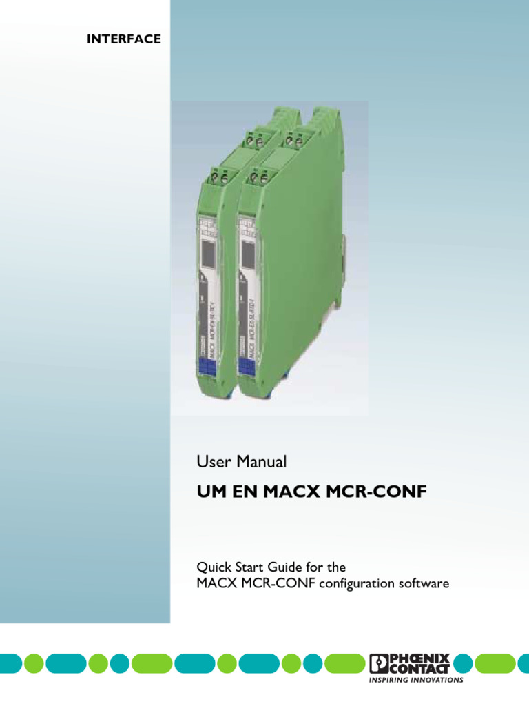 Um en Macx MCR Conf 104203 en 03 | PDF | Installation (Computer Programs) | Microsoft Windows