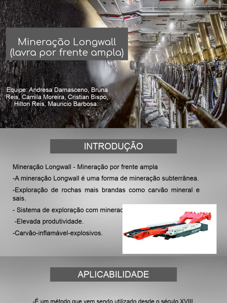 Mineração Longwall: Vantagens e Desvantagens | PDF | Mineração ...