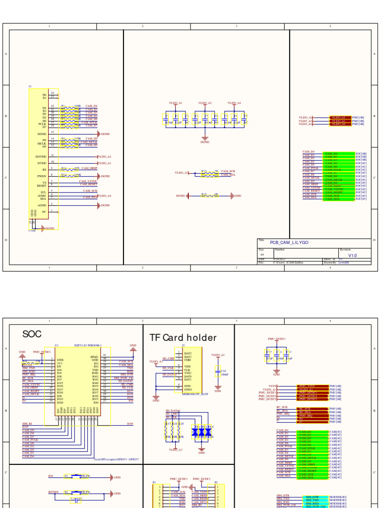 T SIM7080G Schematic | PDF