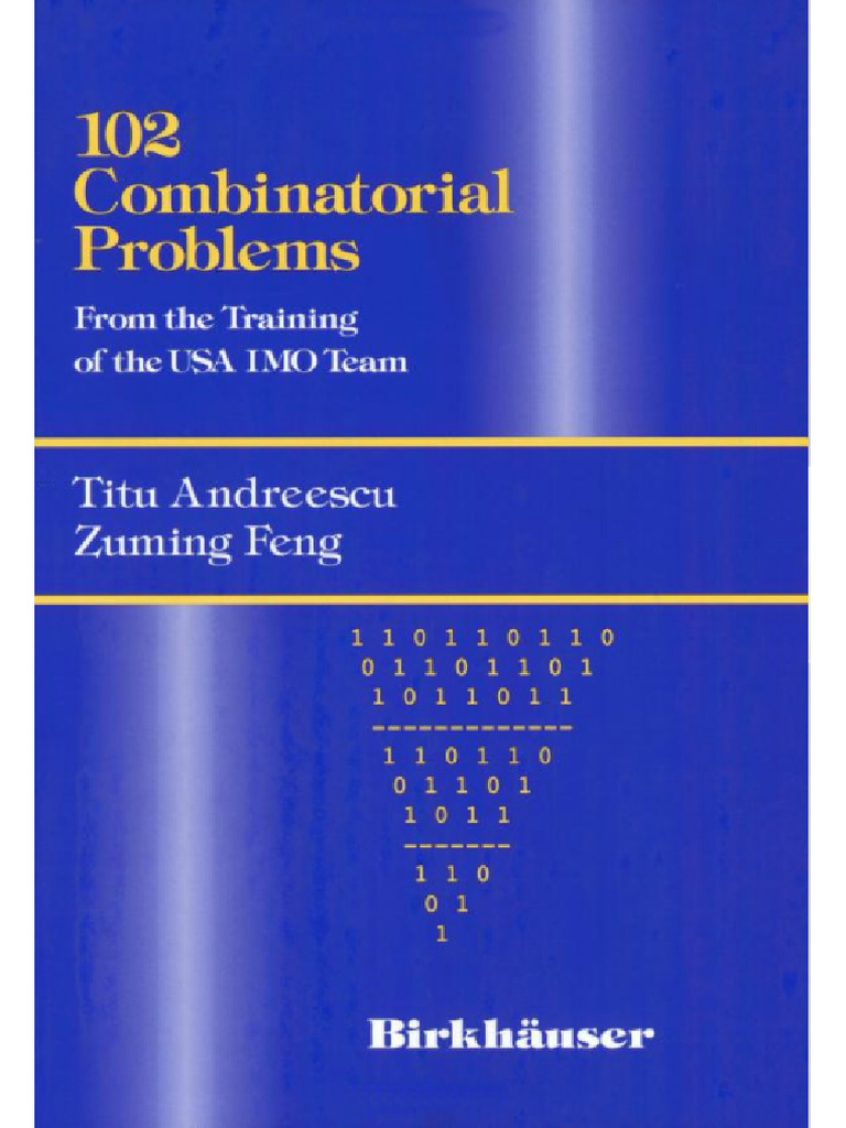 102 Combinatorial Problems 2002 Titu Andreescu Zuming Feng | PDF