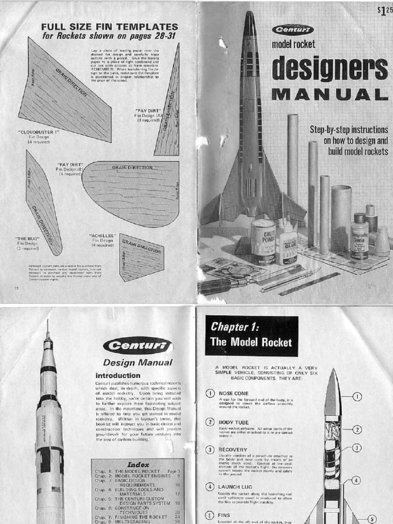 Model Rocket Design | PDF