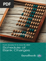 Faysal Bank Islamic Banking Charges 2025 | PDF | Transaction Account | Banks