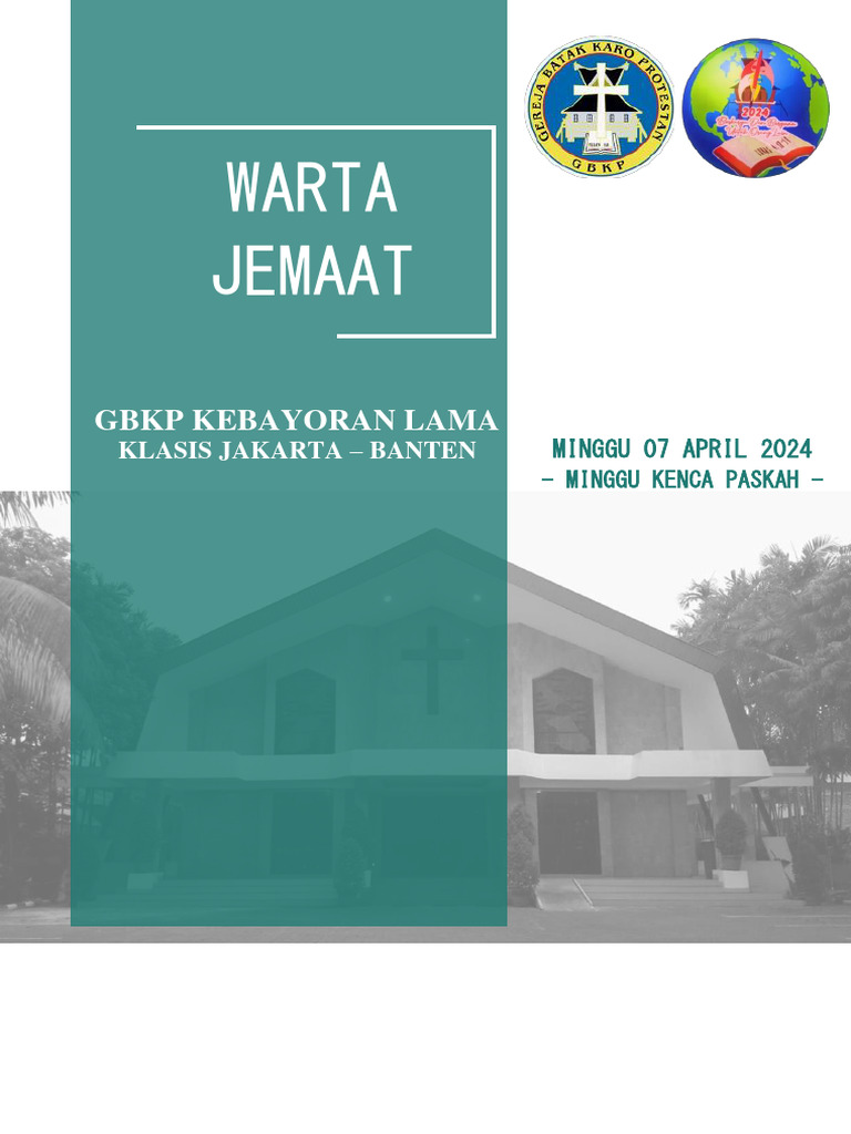 Kebaktian Minggu Kenca Paskah 2024 | PDF