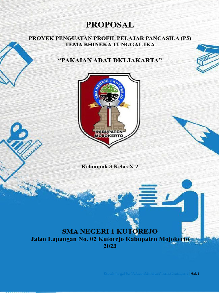 Proposal P5 Pakaian Adat Betawi (X 2 Kelompok 3) | PDF