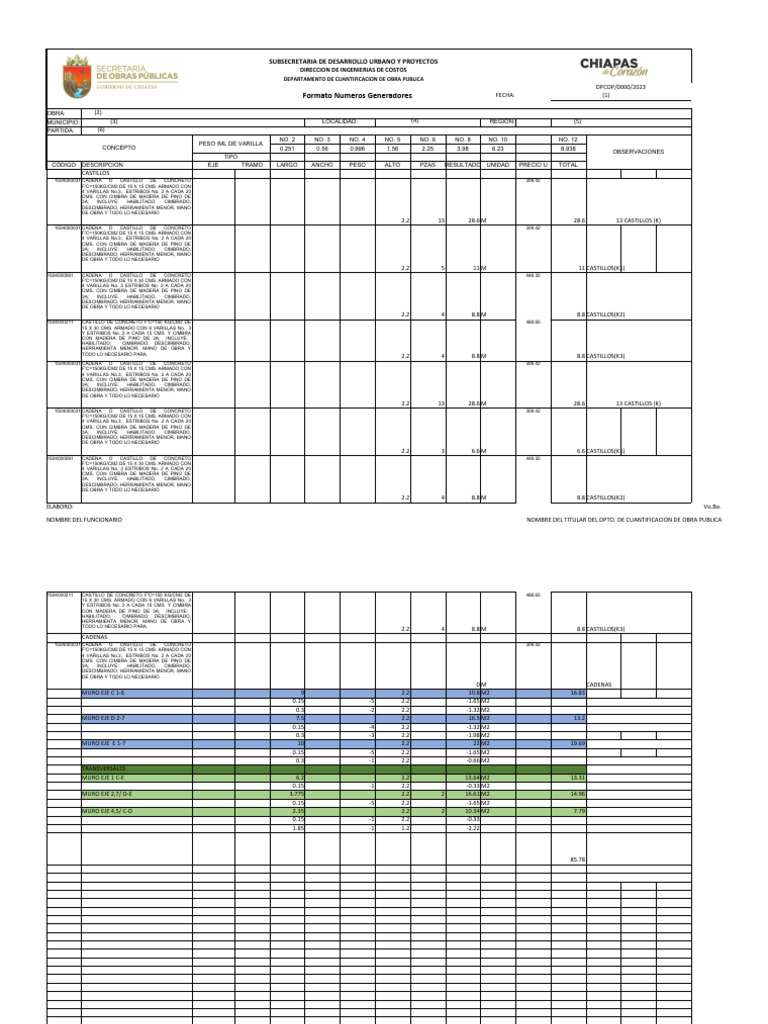 Formato de Numeros Generadores Hoyyyyy | PDF