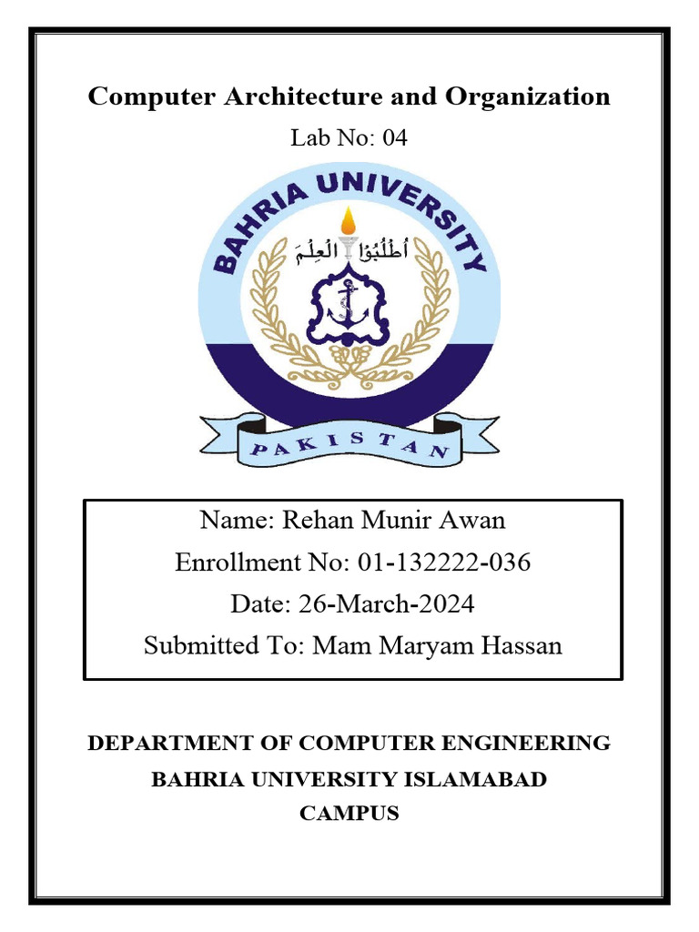 Cao 4 | PDF | Random Access Memory | Computer Data Storage