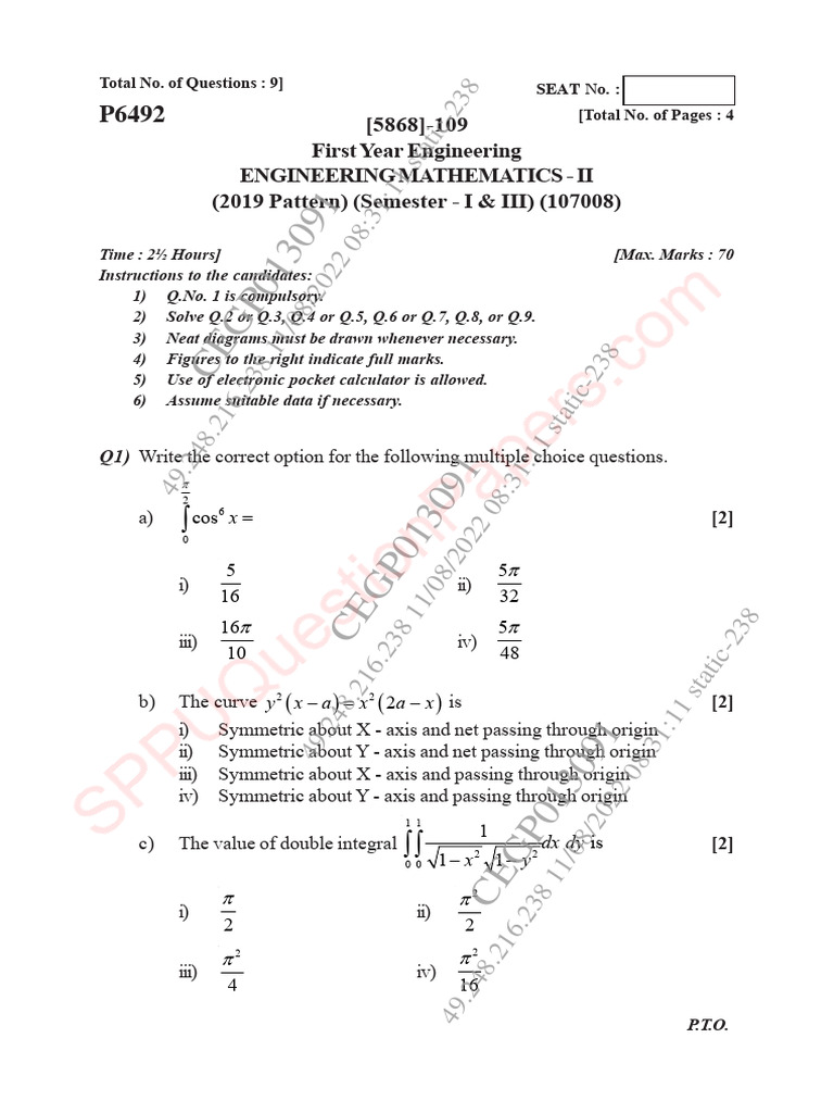 M2 Pyq | Download Free PDF | Coordinate System | Sphere