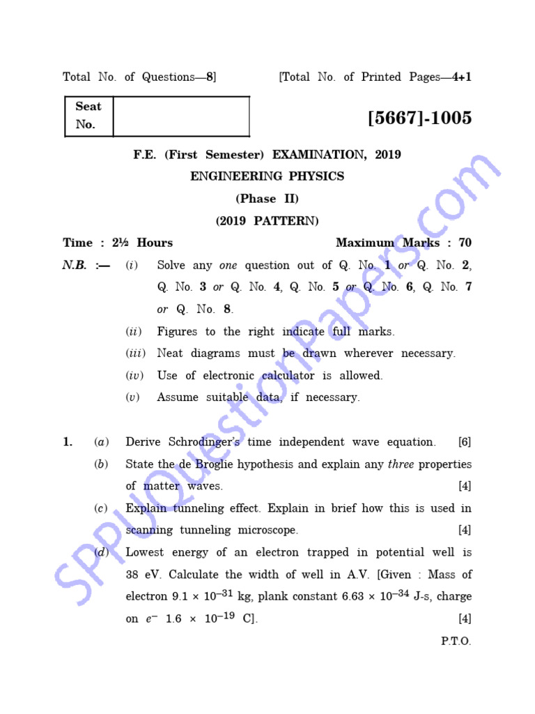 Phy Pyq | PDF | Electrical Resistivity And Conductivity | Electron