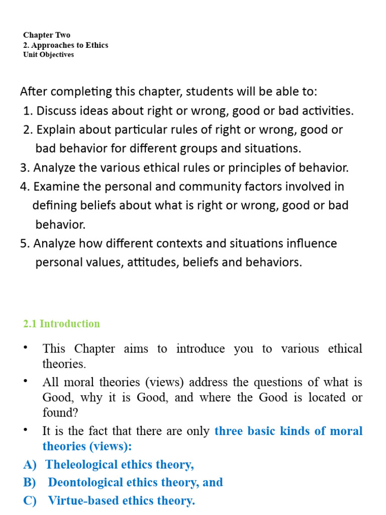 Civic Chapter 2 | PDF | Utilitarianism | Altruism
