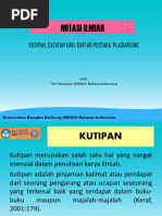 Cara Penulisan Innote | PDF | Ilmu Sosial