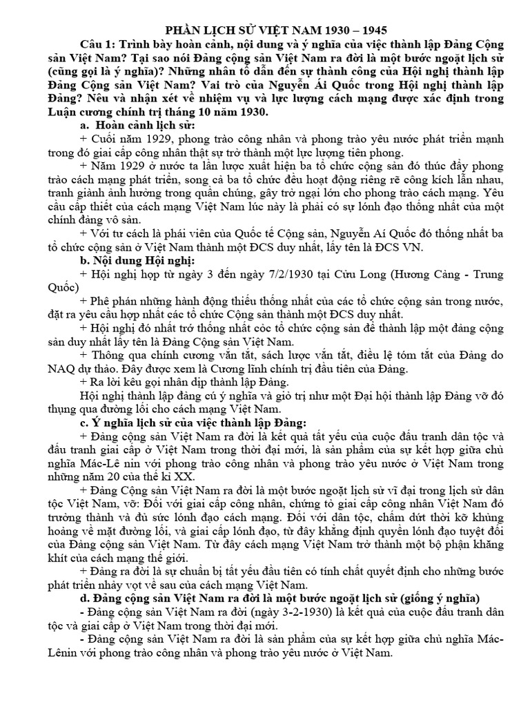 4 LSVN 1930 - 1945 | PDF