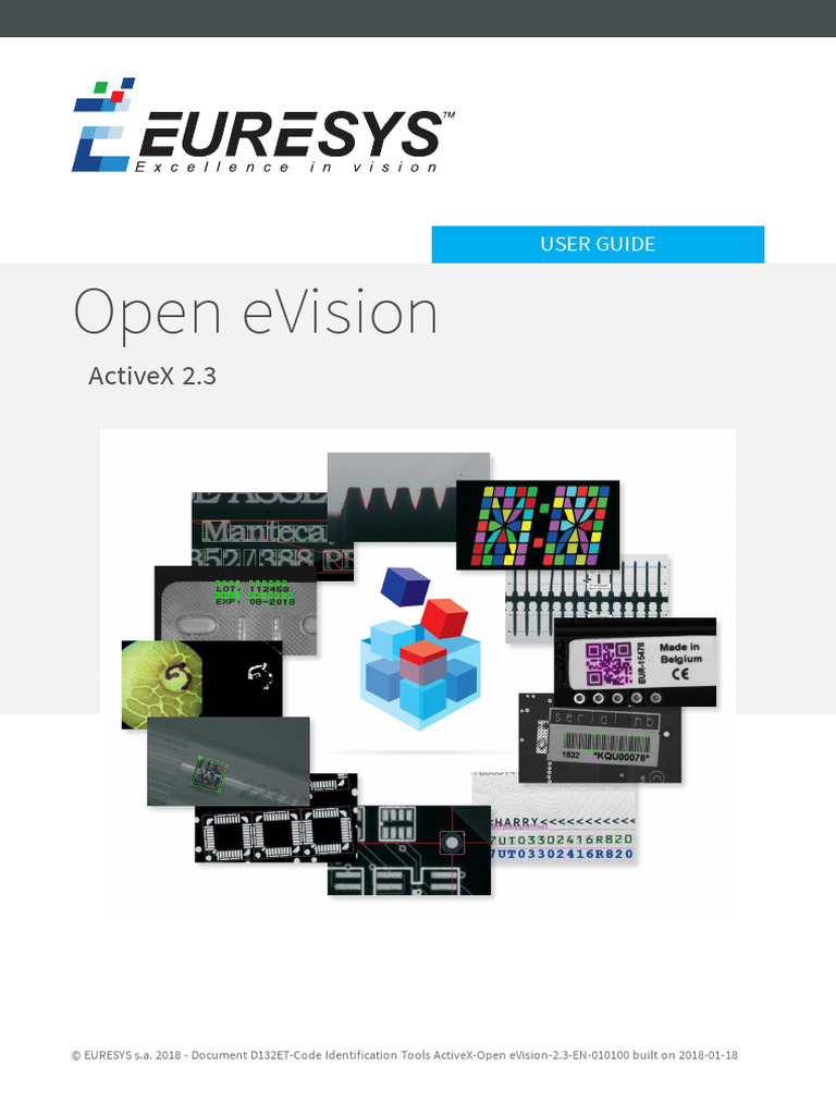 D132ET Code Identification Tools ActiveX Open EVision 2.3 en 10100 ...