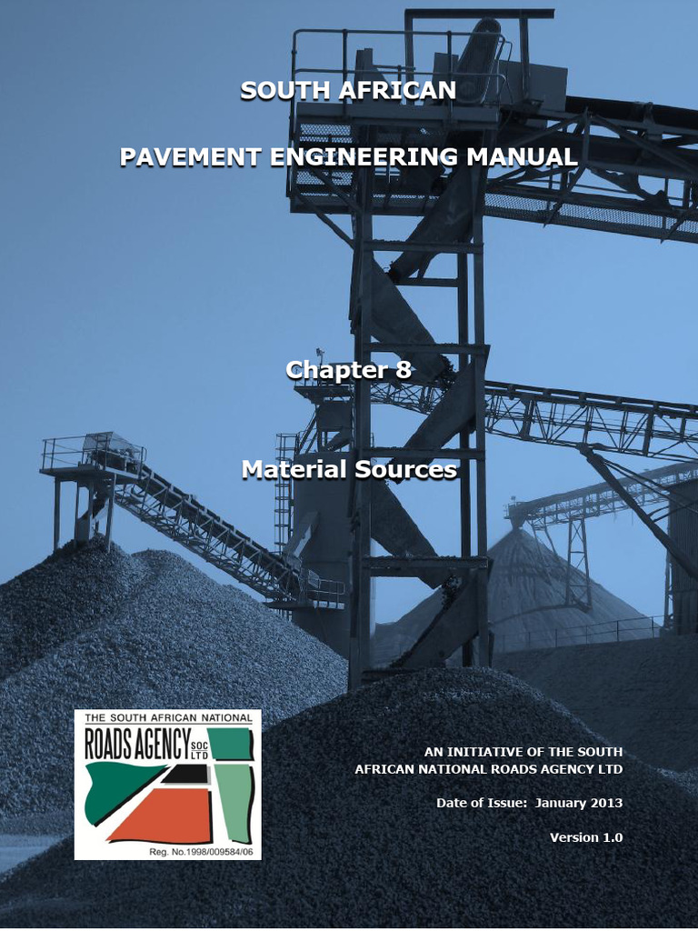 Documents - Pub South African Pavement Engineering African Pavement Engineering Manual Chapter 8 ...