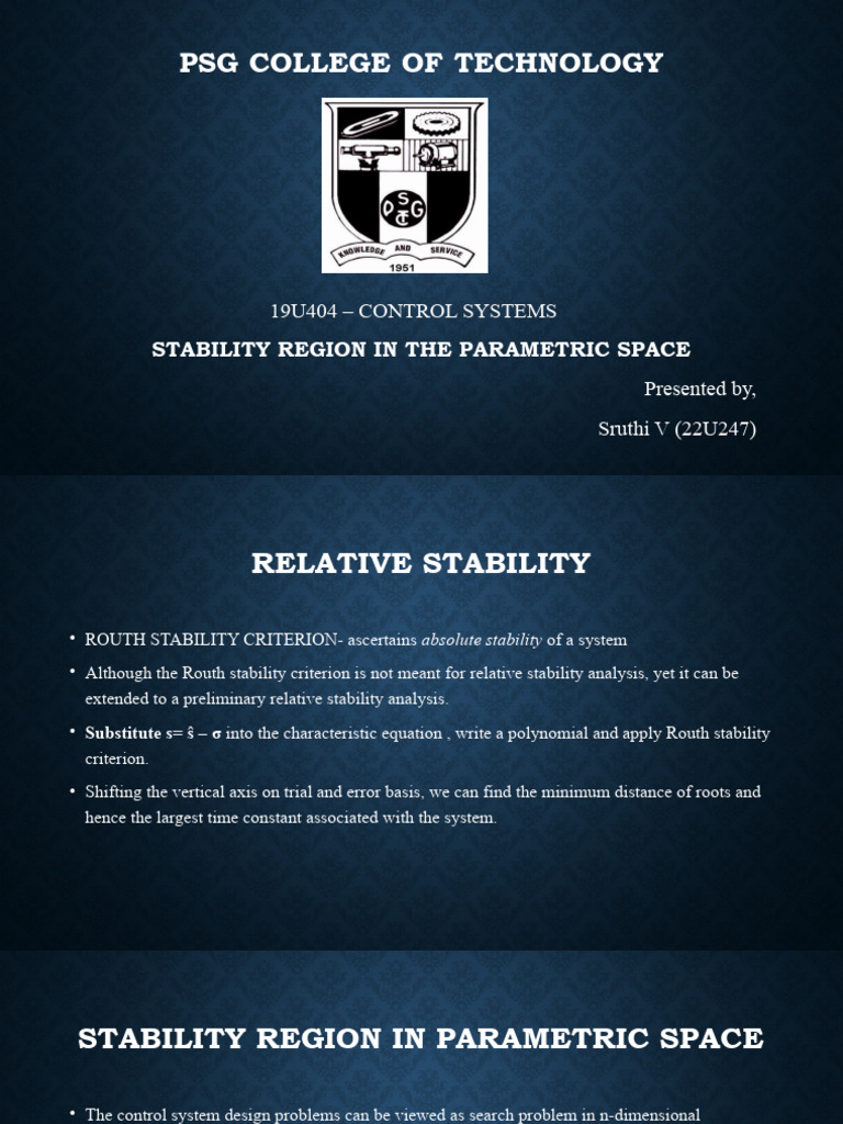 Control Systems Stability Guide | PDF