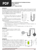 Exercices Corrigés de Statique des Fluides | PDF | mesure de pression ...