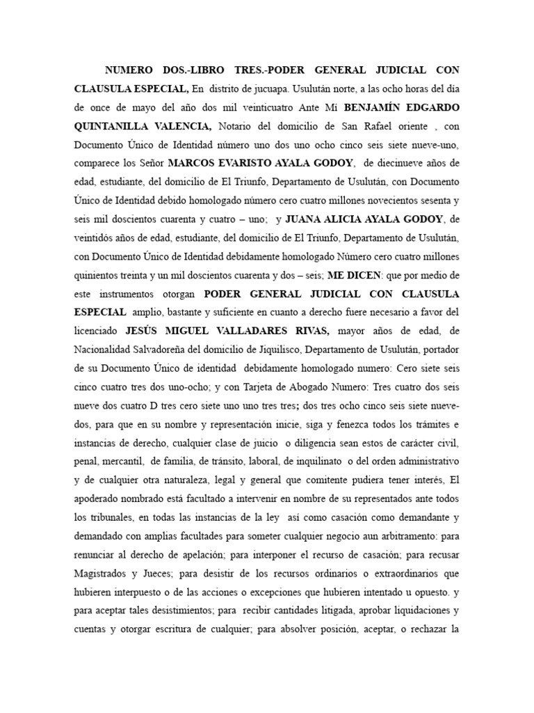 Poder Judicial General en Usulután | PDF | Judicaturas | Gobierno