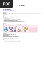 CBSE Class 5 Maths Revision Worksheets (25) - Fractions | PDF | Mathematics