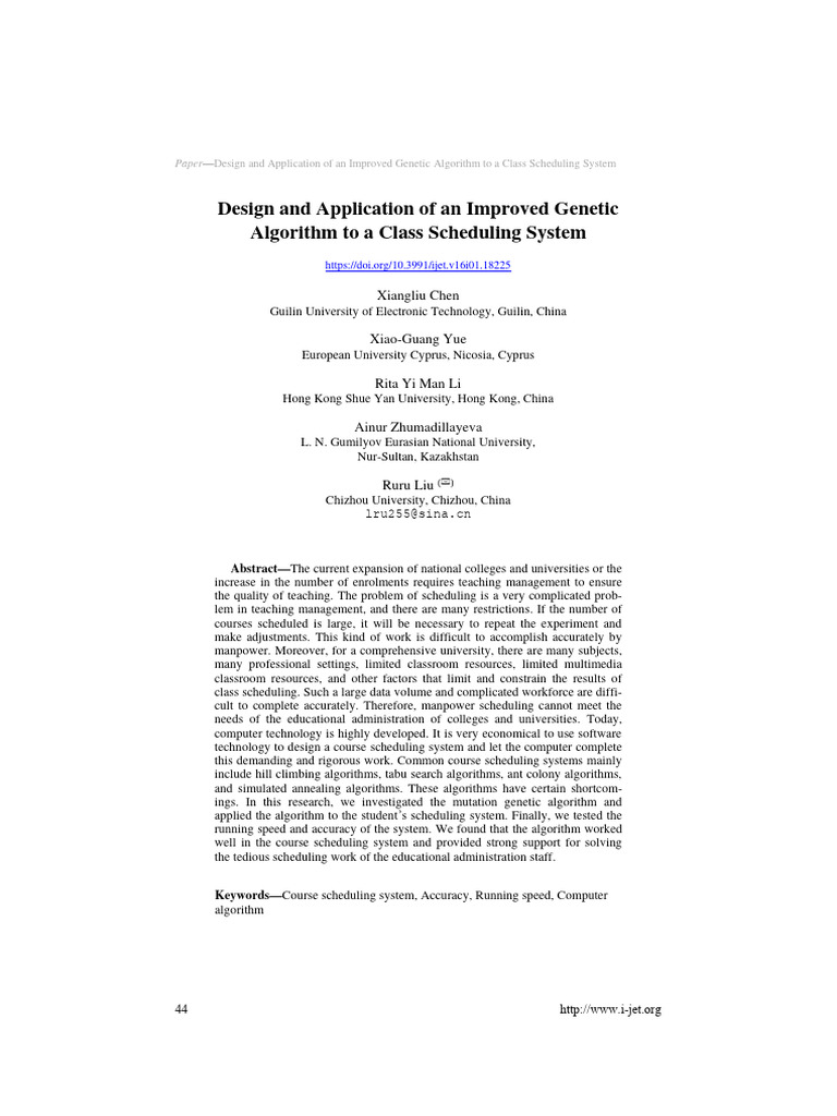 article_218642 | PDF | Genetic Algorithm | Mathematical Optimization