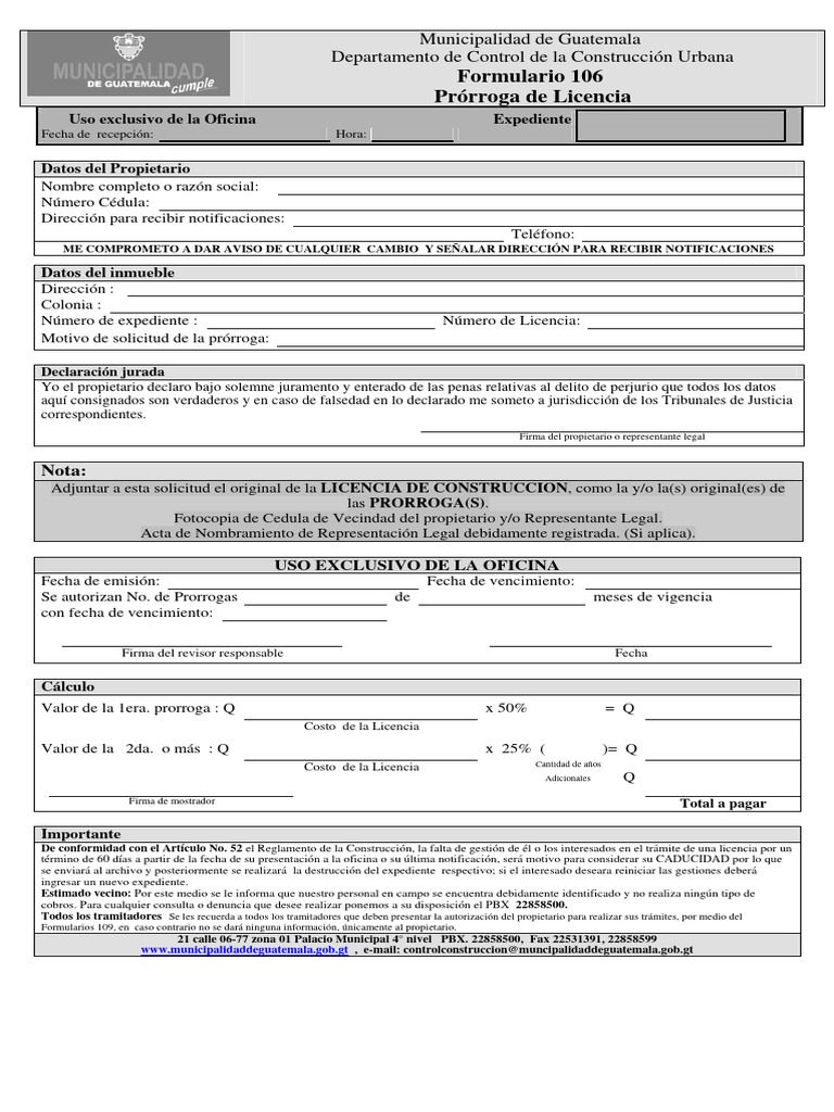 Formulario 106 | Descargar gratis PDF | Gobierno