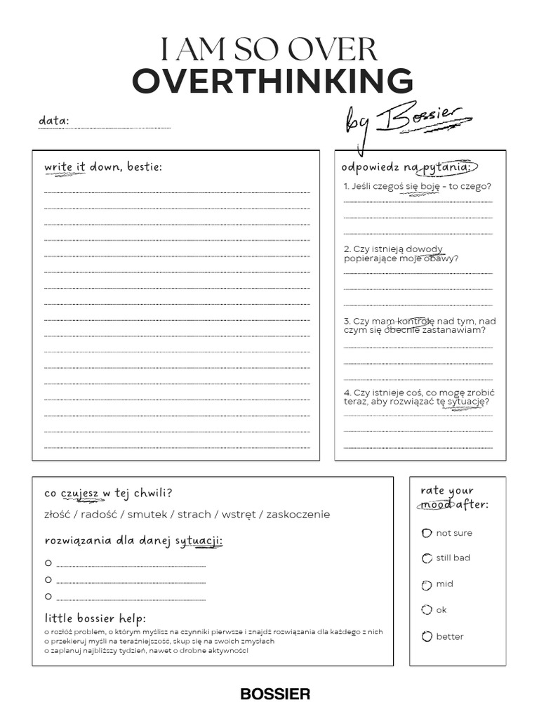 Overthinking B | PDF