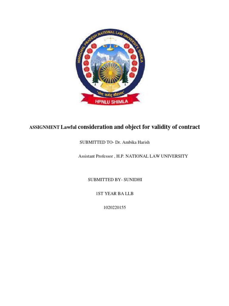 Torts Assignment | Download Free PDF | Consideration | Contract Law