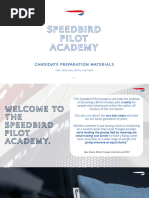 Speedbird Pilot Academy 2025 Application Guide | PDF | Aviation