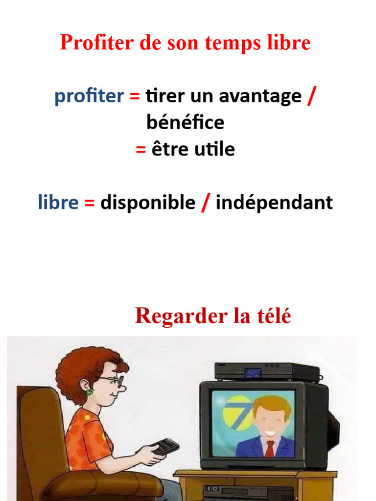 Profiter de Son Temps Libre 6ème Présentation Du Module | PDF