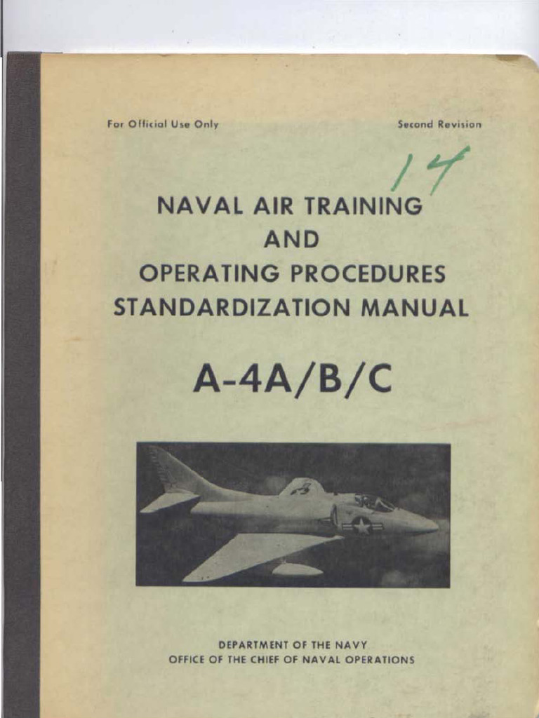 A-4 Natops Manual | Download Free PDF | Aviation