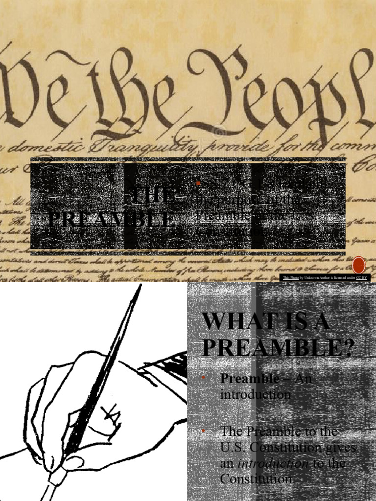 Understanding the Preamble's Purpose | PDF | Justice | Crime & Violence