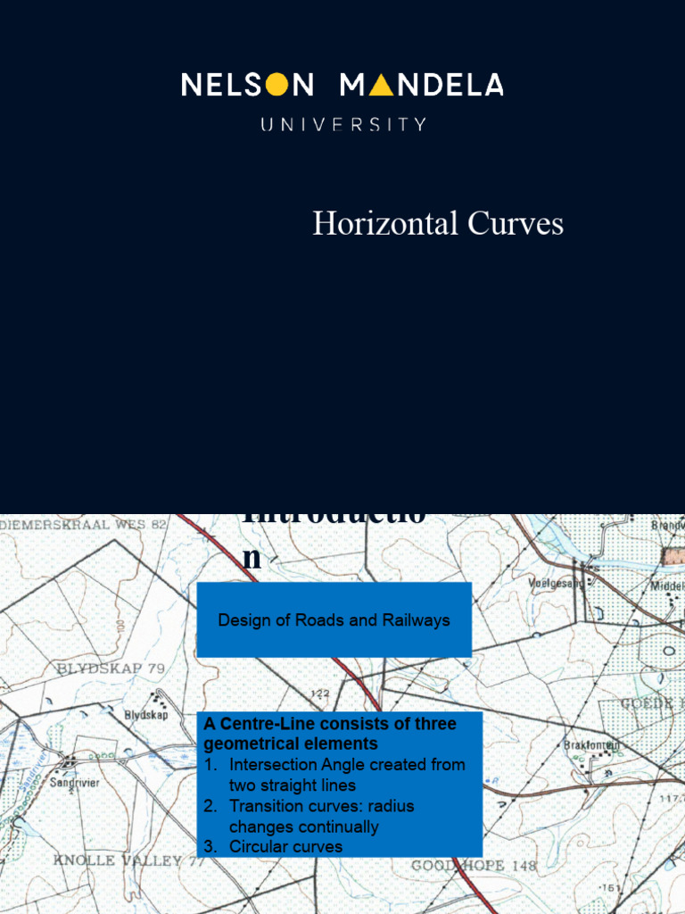 03 Horizontal Curves Pdf Surveying Angle