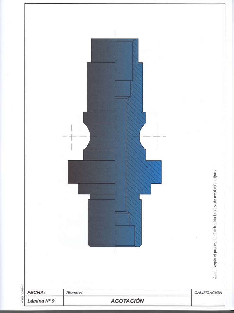 Lámina 9 Acotación | PDF