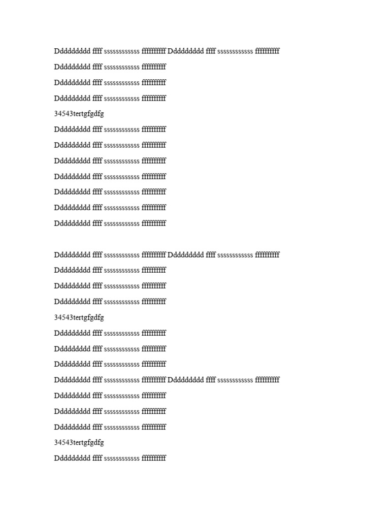 Placeholder Text Analysis | PDF