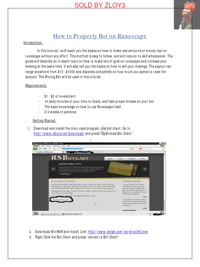 Make Thousands With RuneScape 2 | PDF | Computing | Software