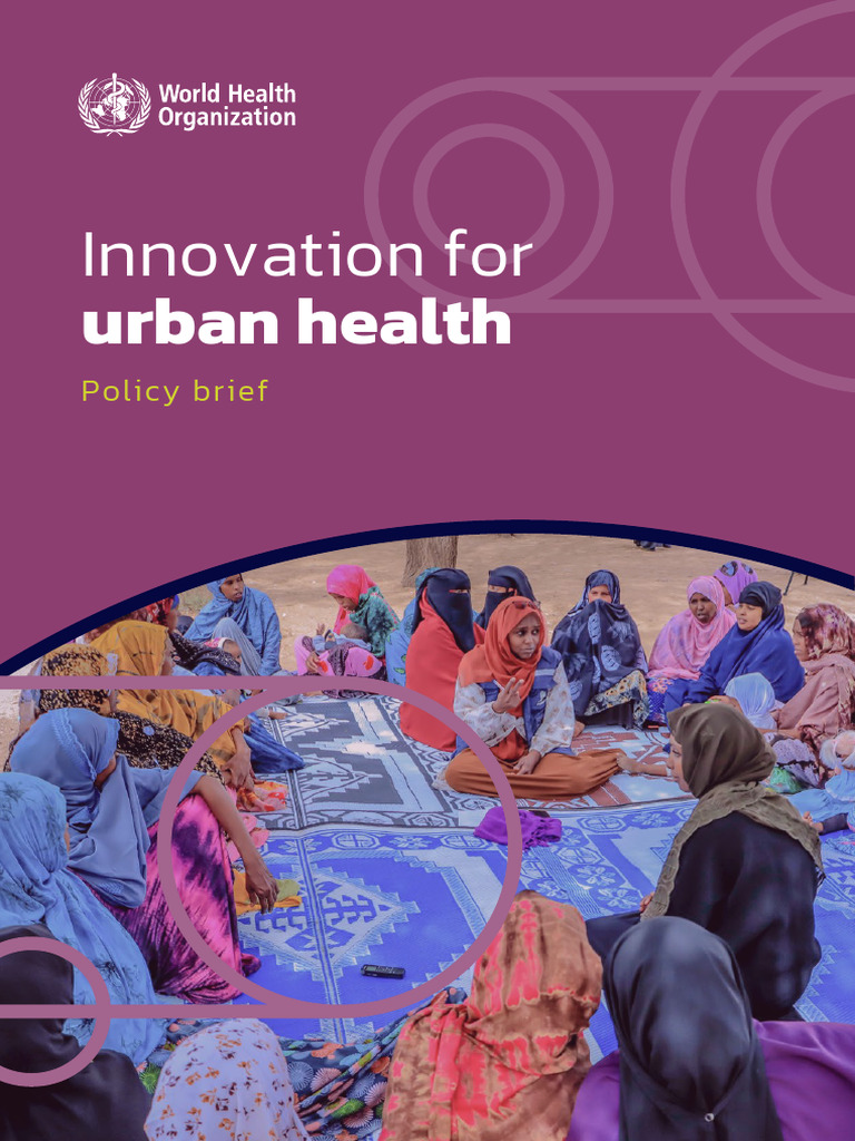 Innovation For: Urban Health | PDF | Innovation | Governance