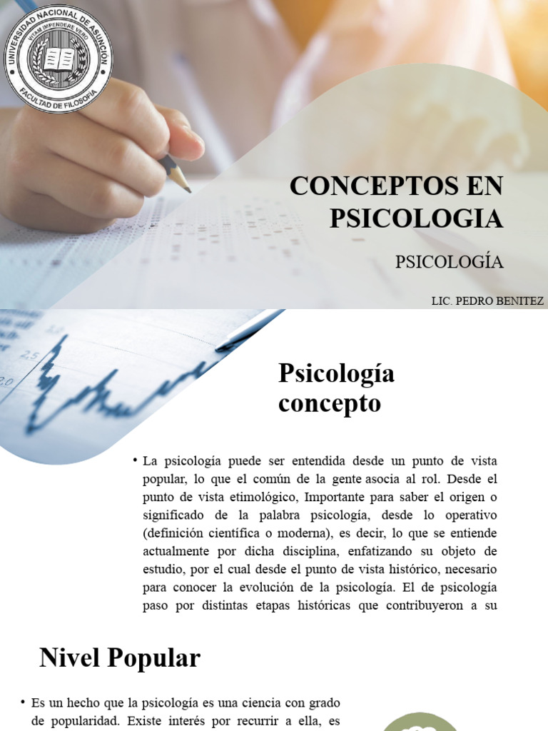 Psicologia. Concepto | PDF | Sicología | Alma