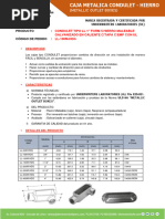 Especificaciones de Cajas Condulet | PDF | Ingeniería de Edificación ...