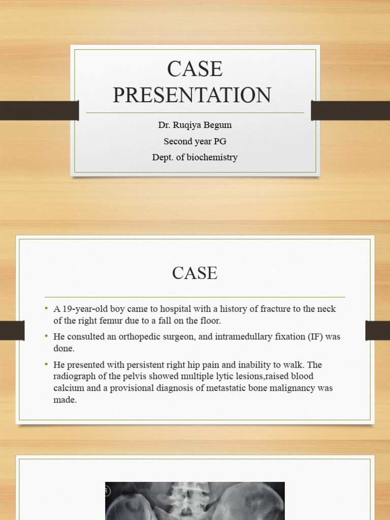 Bone Case | PDF | Diseases And Disorders | Neoplasms