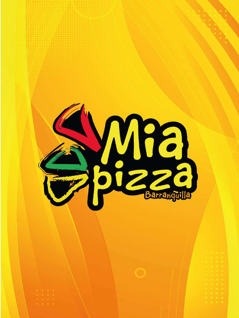 Menu Pizza Mia | PDF