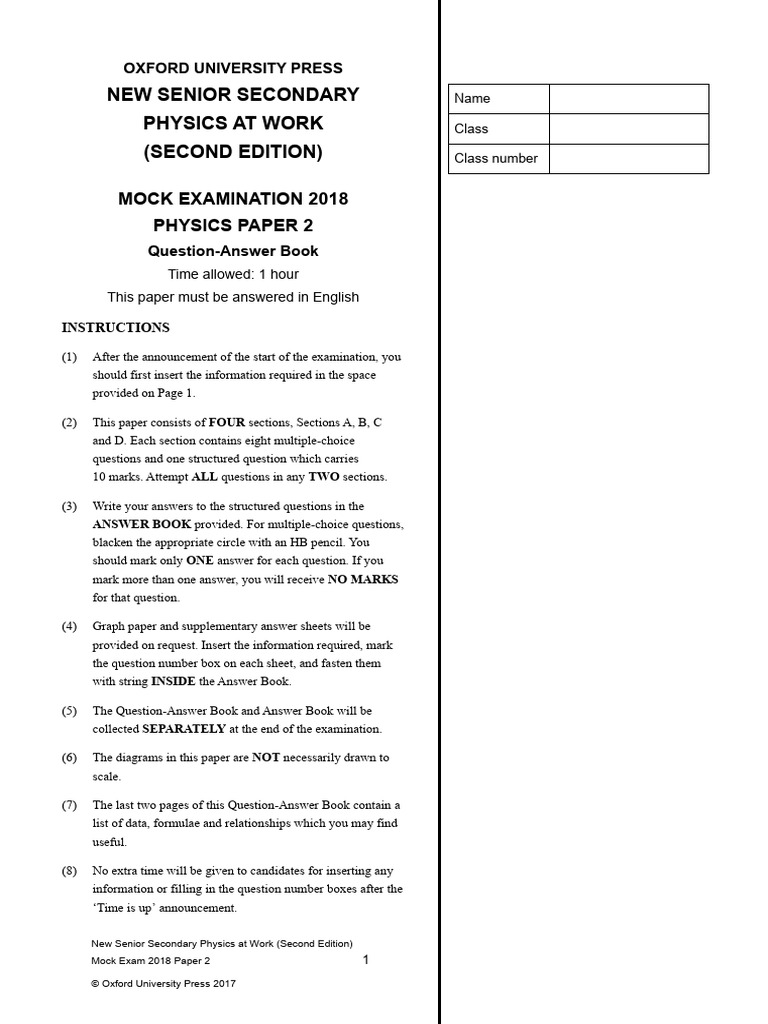 Phy Mock-P2 | PDF | Photoelectric Effect | Electron