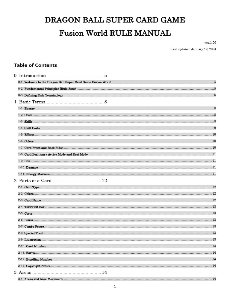 FW Comprehensive Rules en | PDF | Numbers
