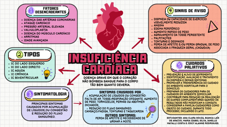 Guia para Cuidadores de IC | PDF | Coração | Infarto do Miocárdio