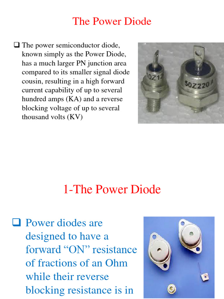Diodes Types | PDF | Light Emitting Diode | Diode