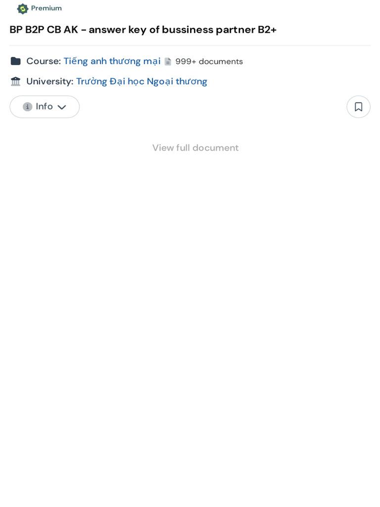 BP b2p CB Ak Answer Key of Bussiness Partner b2 - Compress | PDF | Debit Card | Banks