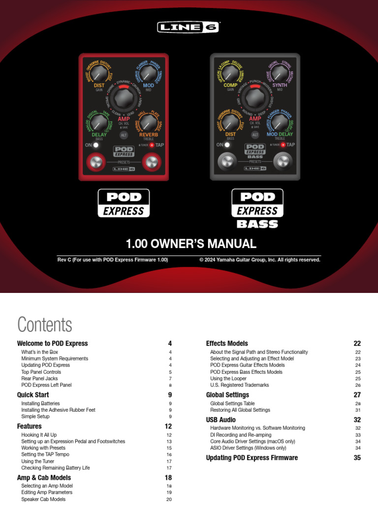 POD Express Owner's Manual - English | PDF | Electronics | Computing